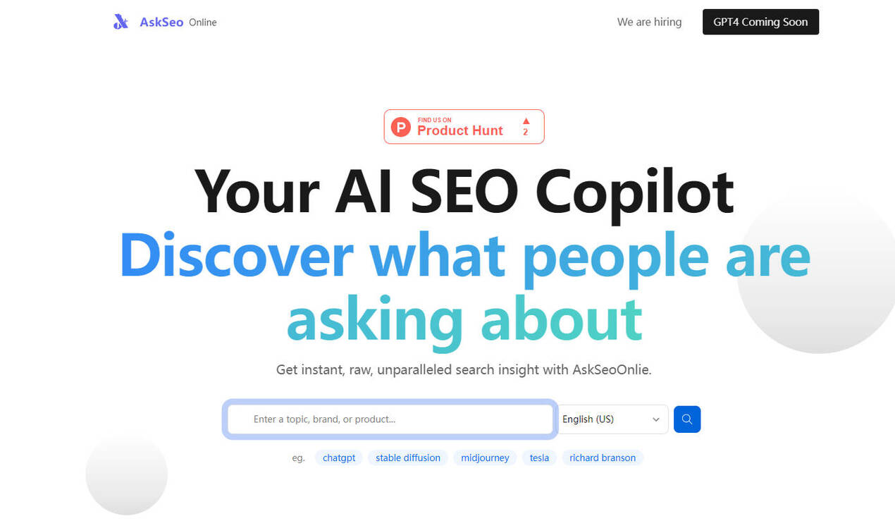 AI SEO Copilot by Askseo - AI-Driven SEO Insights for Business Success - Aitoolnet