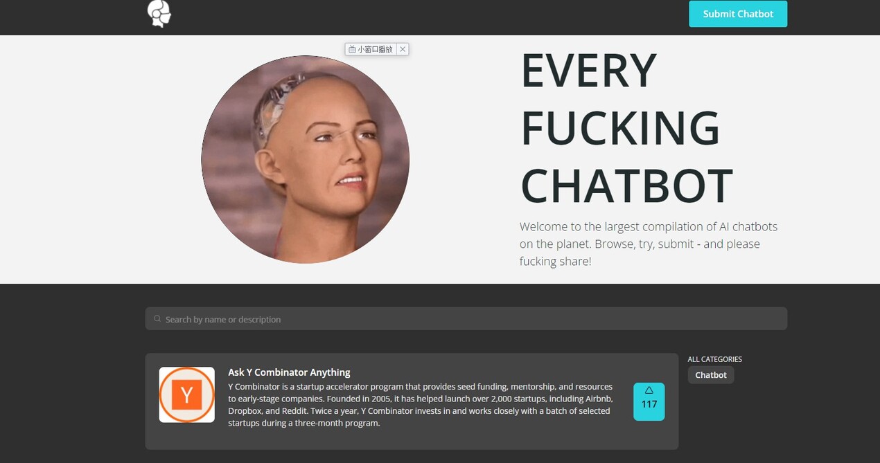 Every Chatbot - Aitoolnet