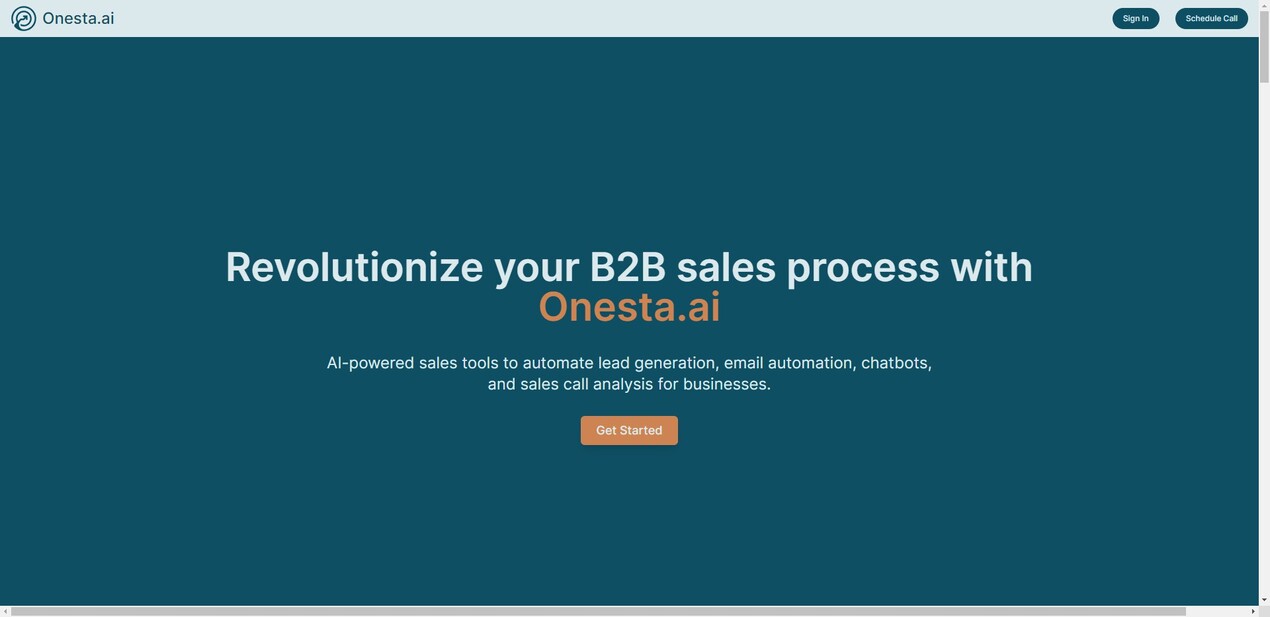 Onesta.ai Reviews, Features, Pricing and Alternatives - Aitoolnet