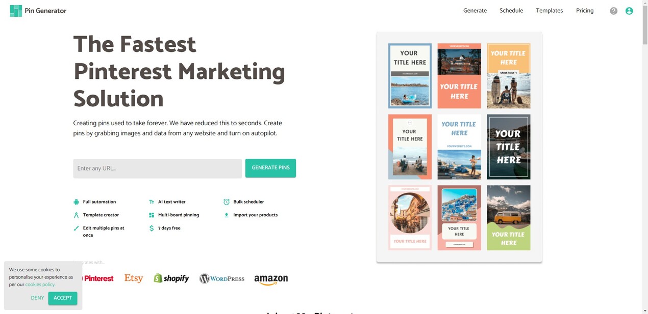 Pin Generator Reviews, Features, Pricing and Alternatives - Aitoolnet
