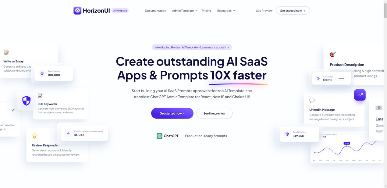 Horizon AI Template - Aitoolnet Horizon AI Template - Aitoolnet