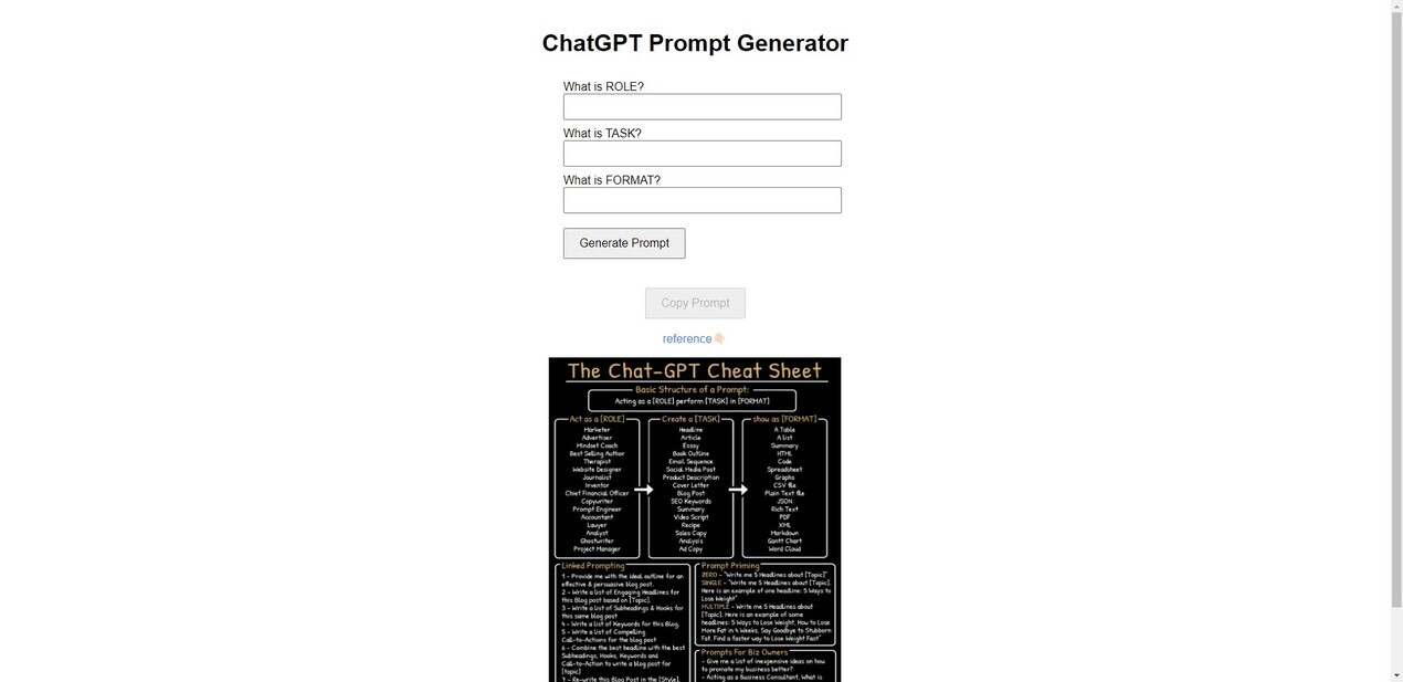 ChatGPT Prompt Generator 리뷰, 기능, 가격 및 대체품 - Aitoolnet