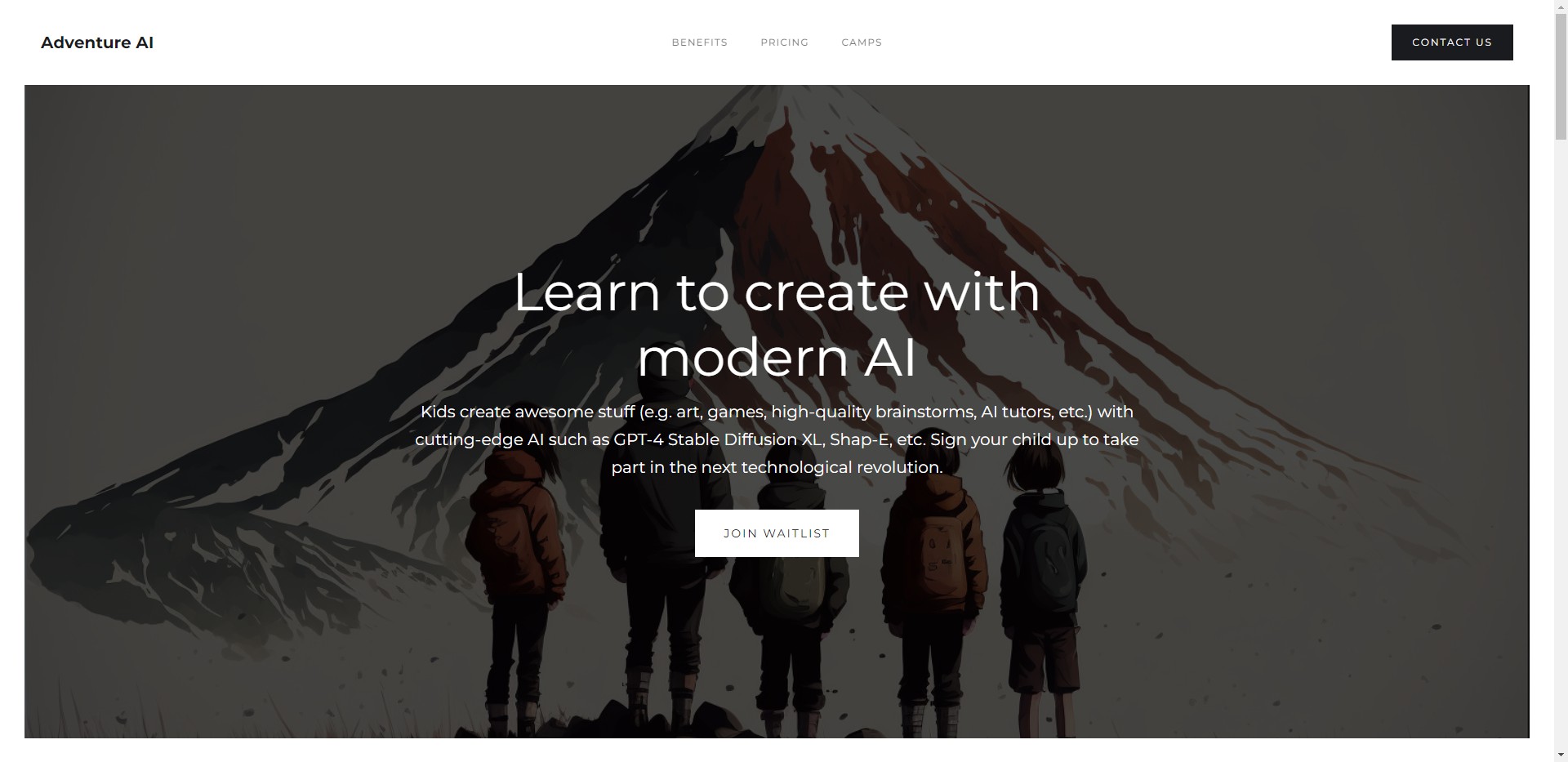 Adventure AI - AI-Powered Creative Learning for Kids - Aitoolnet