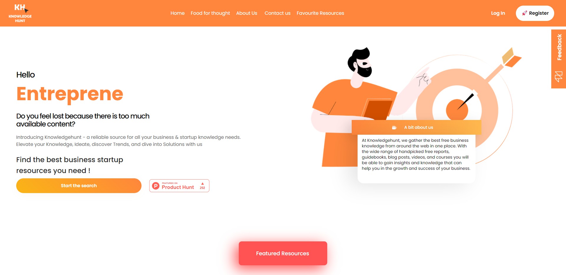 Knowledge Hunt レビュー、機能、価格、代替ソフト - Aitoolnet