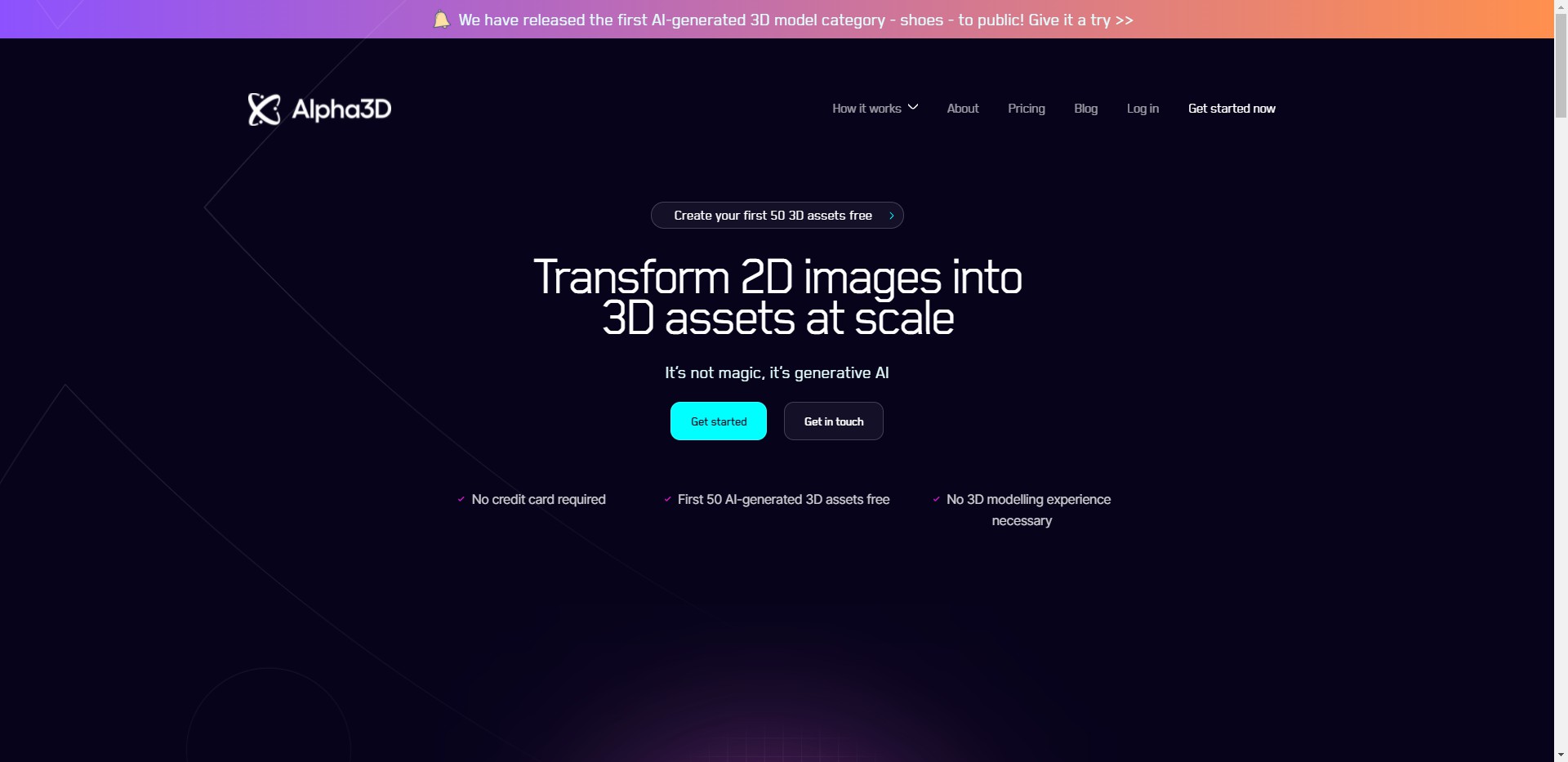 Alpha3D - Transform Text to 3D: Instant AR Models, No Design Skills ...