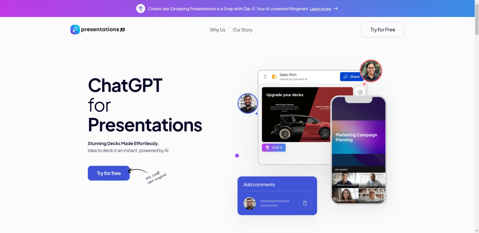Presentations.ai - AI-Powered Effortless Presentation Creation - Aitoolnet