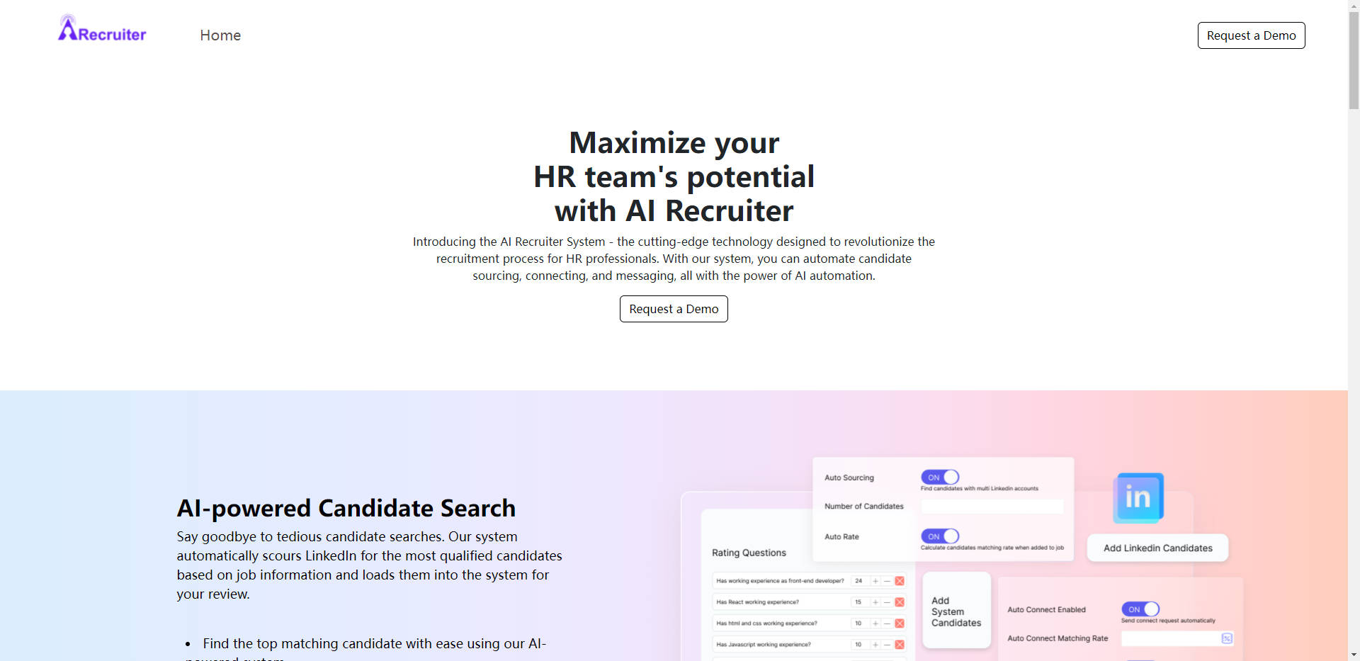 AI Recruiter Reviews, Features, Pricing and Alternatives - Aitoolnet