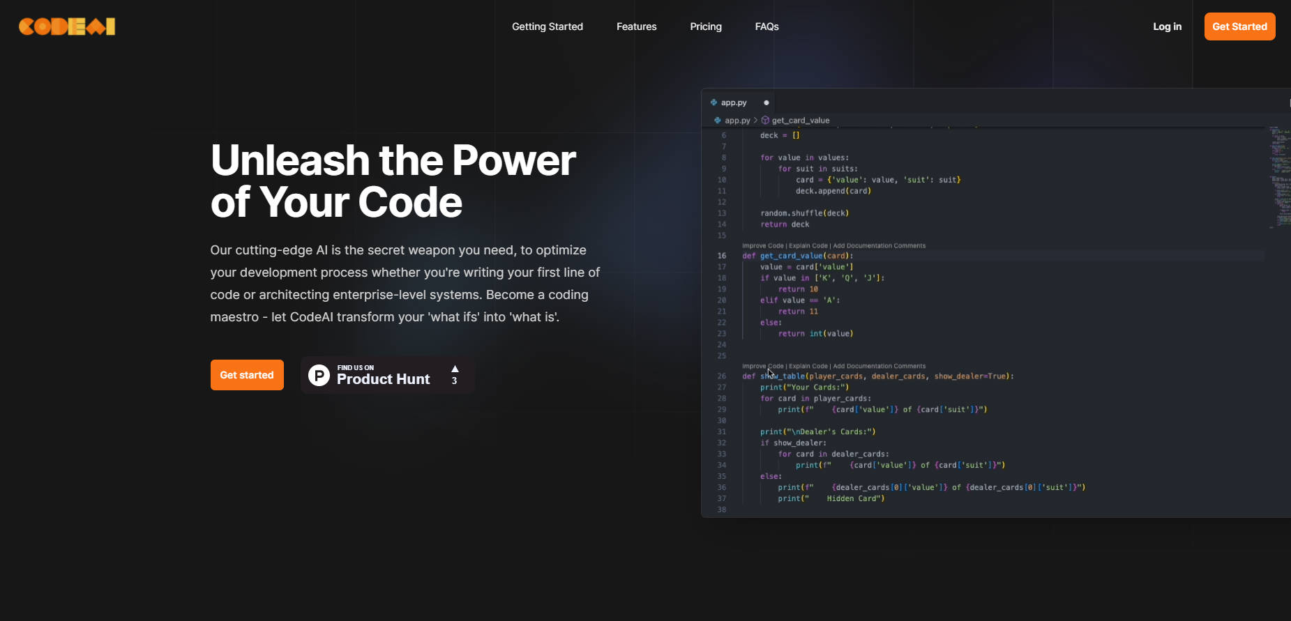 CodeAI Reviews, Features, Pricing and Alternatives - Aitoolnet