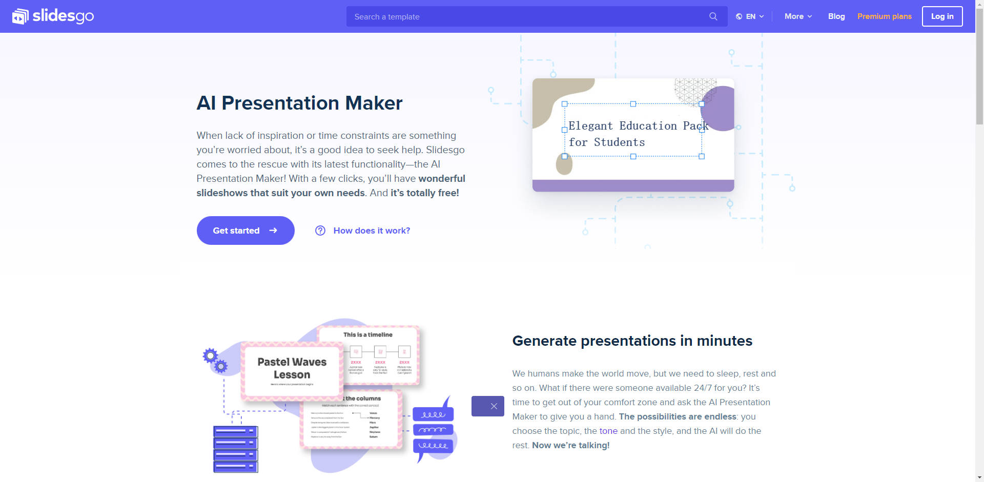 slidesgo - AI-Driven Custom Presentations, Effortlessly - Aitoolnet
