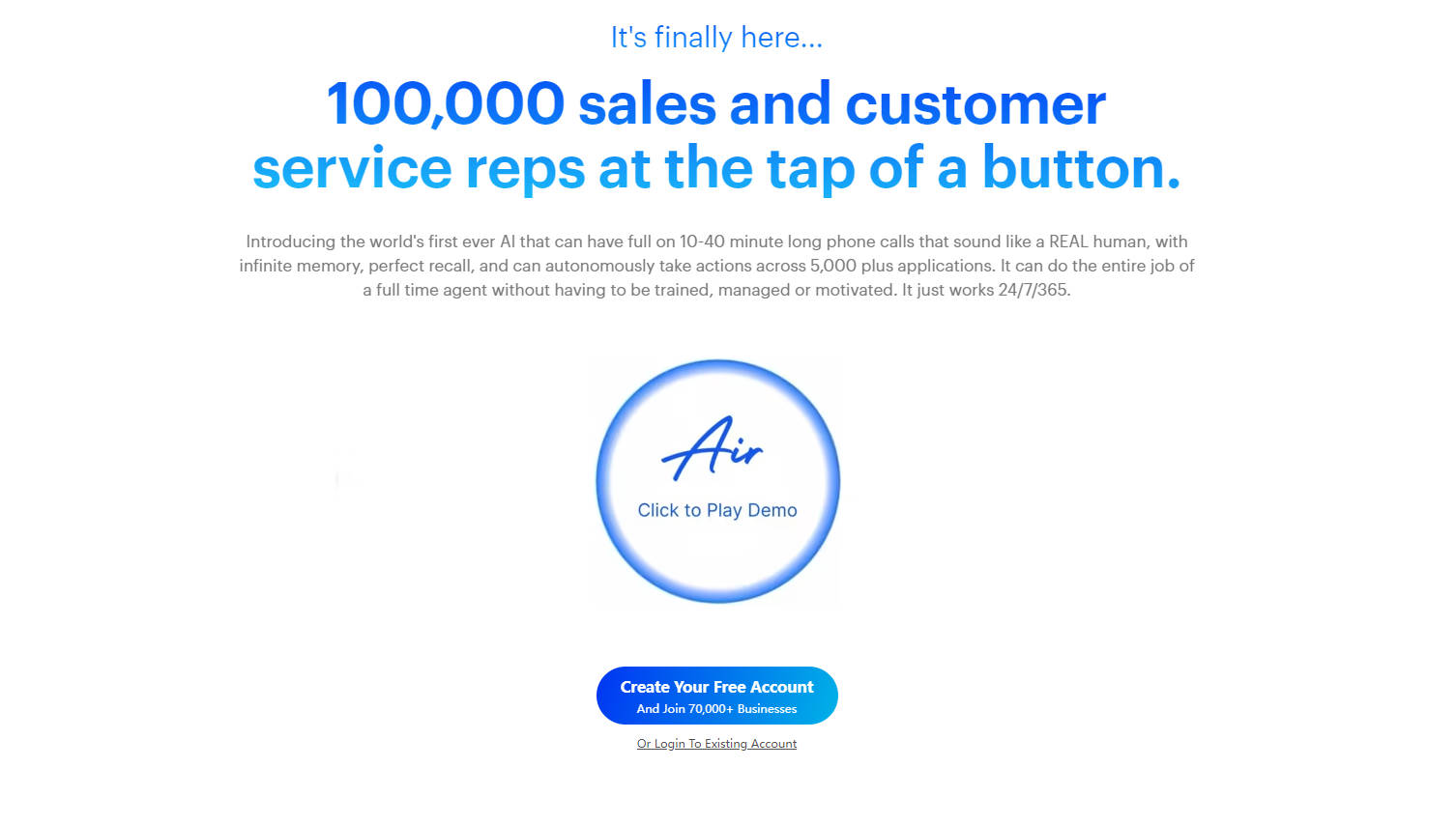 Air AI Reviews, Features, Pricing and Alternatives - Aitoolnet