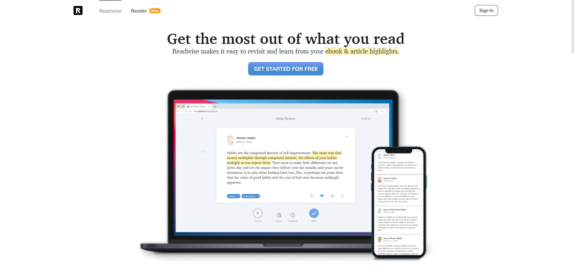 Readwise Reviews, Features, Pricing and Alternatives - Aitoolnet