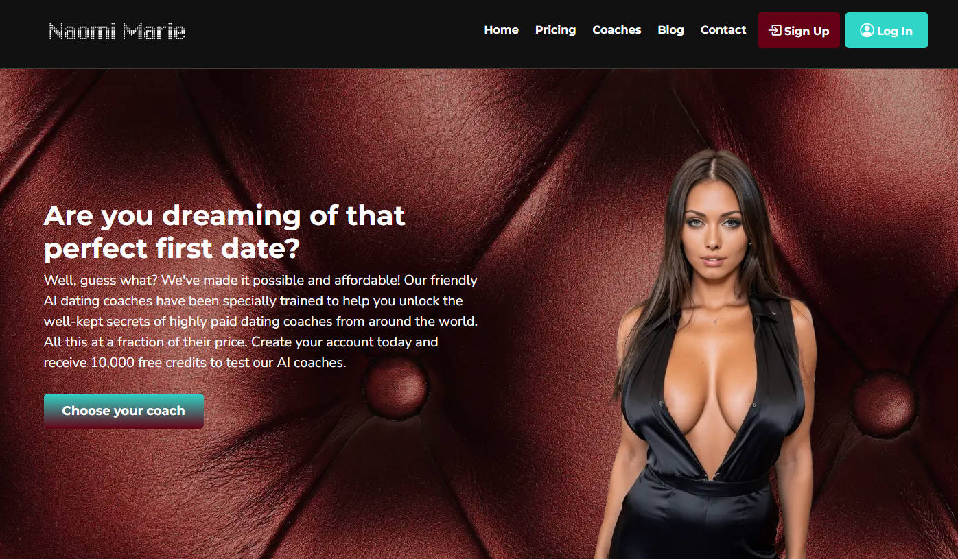 NaomiMarie.ai - Affordable AI Dating Coach with Expert Insights - Aitoolnet