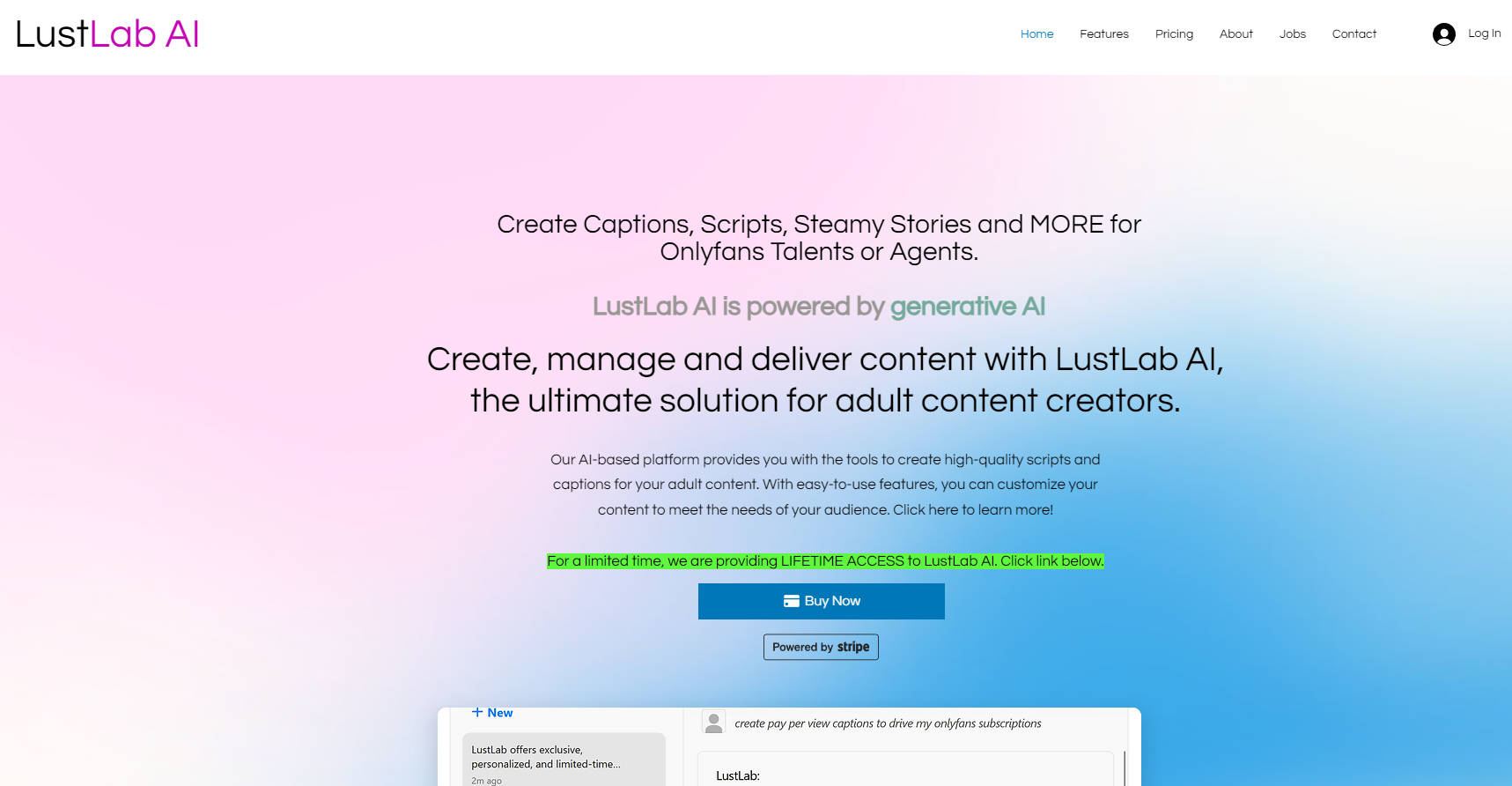 LustLab AI Reviews, Features, Pricing and Alternatives - Aitoolnet
