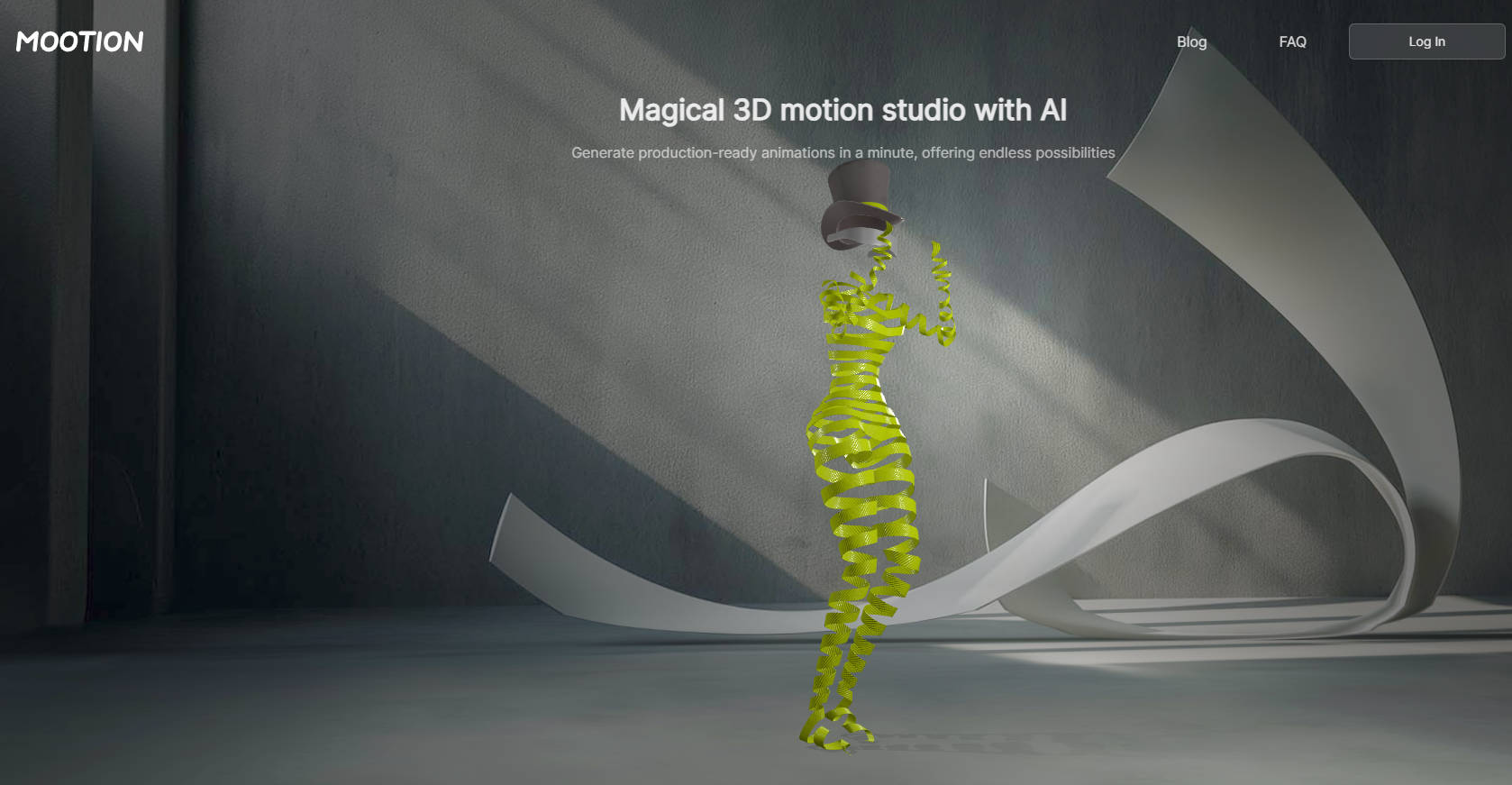 Mootion - AI-Powered 3D Creation for All - Aitoolnet