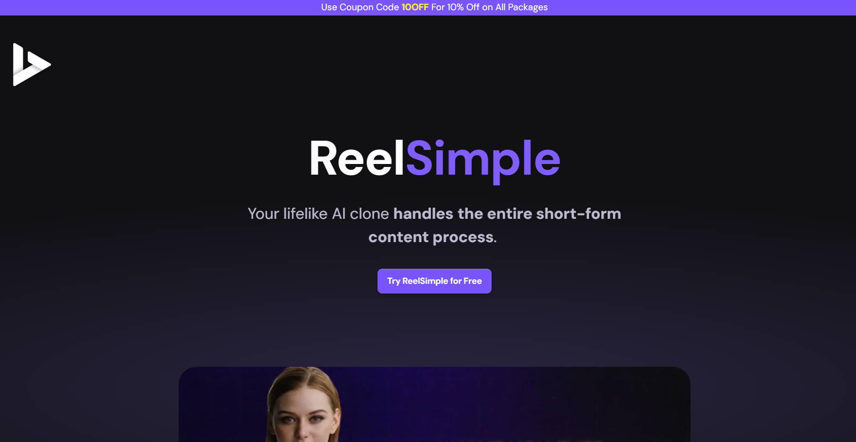 ReelSimple - AI-Driven Marketing Content Creation for Busy Professionals - Aitoolnet