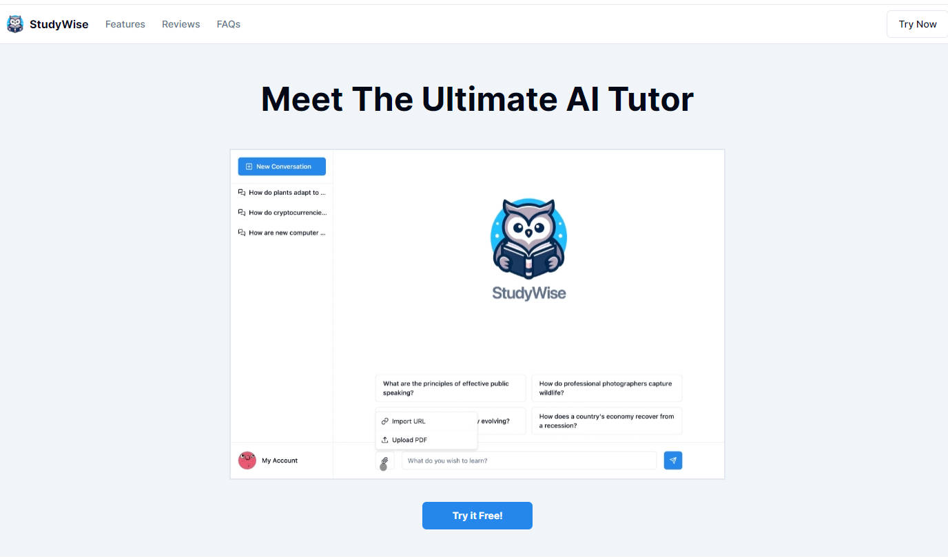 StudyWise Reviews, Features, Pricing and Alternatives - Aitoolnet