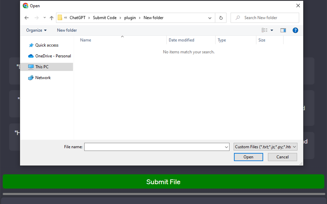 ChatGPT File Uploader Extended - Seamless Large File Uploader for ... ChatGPT File Uploader Extended - Seamless Large File Uploader for ...