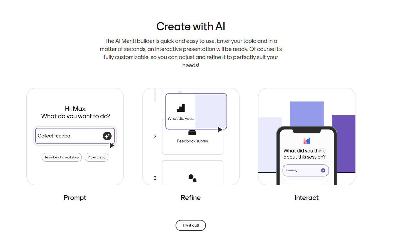 AI Menti Builder Reviews, Features, Pricing and Alternatives - Aitoolnet