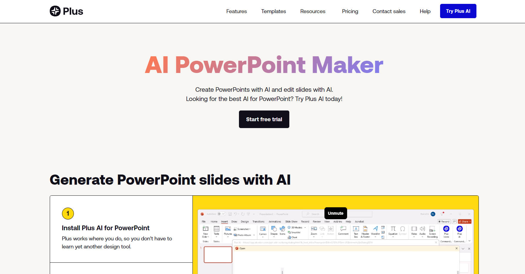 Plus AI PowerPoint maker - AI-Powered Presentation Maker for Pros ... Plus AI PowerPoint maker - AI-Powered Presentation Maker for Pros ...