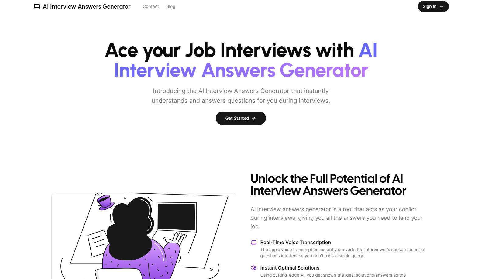 AI Interview Answers Generator - Elevate Interview Skills with Real ... AI Interview Answers Generator - Elevate Interview Skills with Real ...