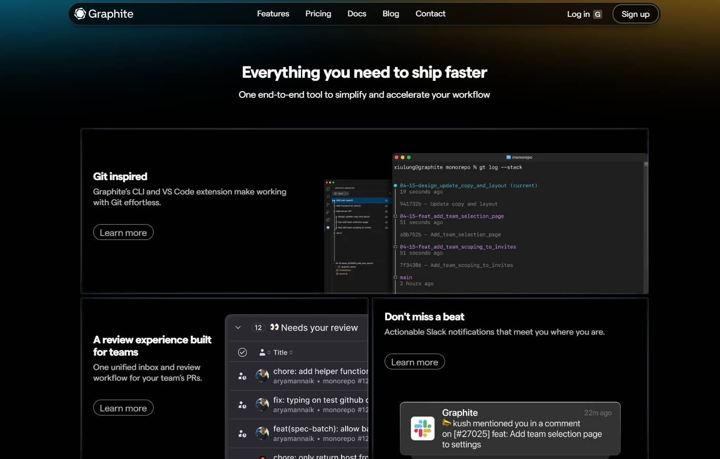 Graphite - AI-Powered Code Review and Stacking for GitHub - Aitoolnet