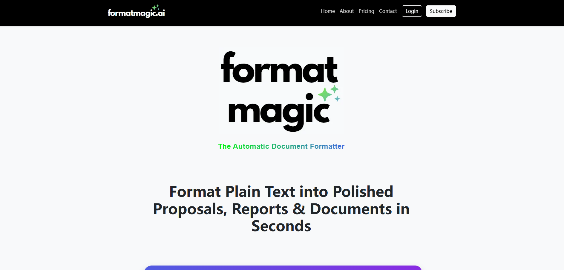 Format Magic - Transform raw text and AI output into professional ...