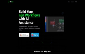 N8nChat - Your AI Assistant for Faster n8n Workflow Creation - Aitoolnet