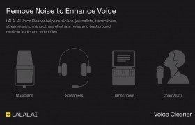 LALAL.AI Voice Cleaner - AI-Powered Vocal & Music Track Separator for Creators - Aitoolnet