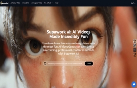 Supawork AI - Effortlessly Create Fun Videos, Stunning Images, and More - Aitoolnet