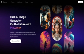 PicLumen - Générateur d'images AI gratuit - Aitoolnet