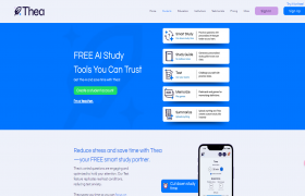 Thea - AI-Powered Study Partner for Smarter, Faster Learning - Aitoolnet