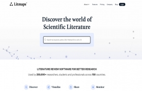 Litmaps - 人工智能驱动的学术研究导航器 - Aitoolnet