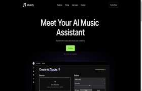 Musicfy - Revolutionize Music Creation with AI Voice and Stem Splitters - Aitoolnet