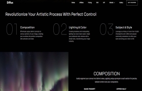 Diffus - The ultimate AI powered image generator - Aitoolnet