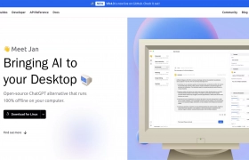 Jan.ai - Desktop AI, Offline & Universal - Aitoolnet