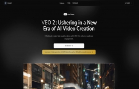 VEO 2 - 先进的人工智能视频生成，简单而强大 - Aitoolnet