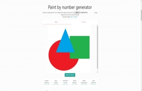 Paint By Numbers Generator - AI-Powered Paint by Number Creator - Aitoolnet