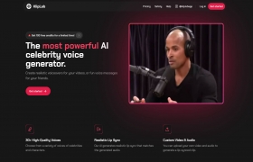 KlipLab - 生成真实感的名人声音合成 with AI - Aitoolnet