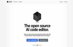 Void - 开源AI代码编辑器 - Aitoolnet