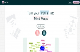 Map This - Transform PDFs to Mind Maps, Simplify Complex Data - Aitoolnet