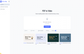 PDF to Video - 数分钟打造吸睛解说视频 - Aitoolnet