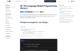 Ell - 用于提示工程与优化的Python库 - Aitoolnet