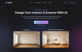 Archi.ai - Transform Your Space with AI-Powered Design - Aitoolnet