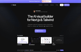 Reweb - The AI visual builder for Next.js & Tailwind - Aitoolnet