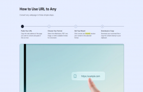 Url to Any - An All-in-One Web Content Conversion Tool - Aitoolnet