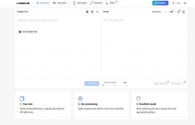 Retext.AI - Преобразуйте текст с помощью ИИ: перефразируйте ...