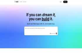 Solid - AI-Powered Full-Stack Web App Builder - Aitoolnet