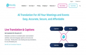 Wordly.ai - 无缝多语言交流，助力全球活动 - Aitoolnet