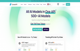 CometAPI - 一个API，无尽的AI可能性：在几分钟内集成500+模型 - Aitoolnet