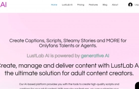 LustLab AI - 成人内容创作者的人工智能脚本编写 - Aitoolnet